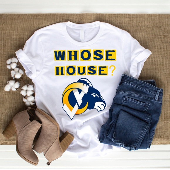 Tops | La Rams Whose House Tshirt | Poshmark